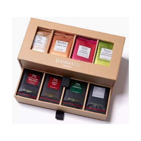 Coffret 7 7 Assortiment de thés et infusions aromatisés Dammann 56