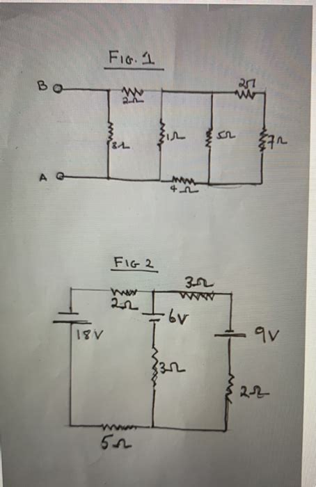 Consider The Circuit Diagrams A B C D E And F