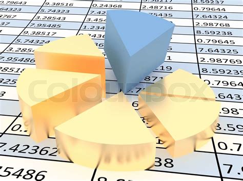 Diagramm Stock Bild Colourbox