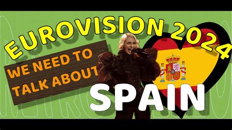 EUROVISION 2024 SPAIN Nebulossa Zorra YouTube