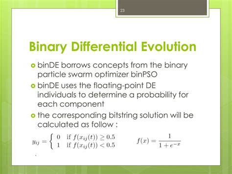 ppt differential evolution powerpoint presentation free download id 4868251