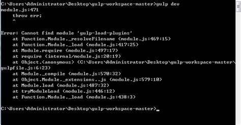 sass gulp 启动一直提示error cannot find module “” segmentfault 思否