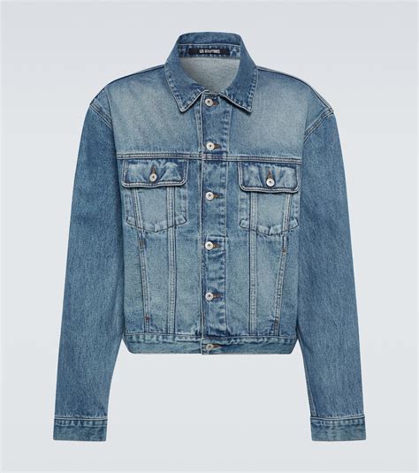 La Veste De Nîmes denim jacket in blue Jacquemus Mytheresa