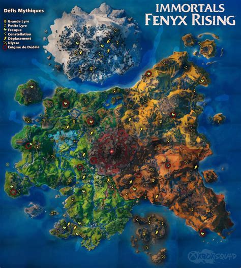 Soluce Immortals Fenyx Rising Trouver tous les défis mythiques