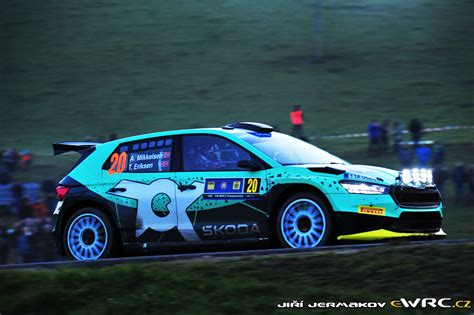 Mikkelsen Andreas Eriksen Torstein Škoda Fabia RS Rally2 Central