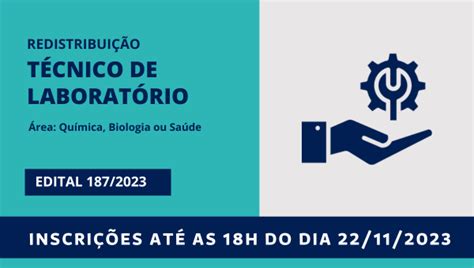 Edital nº 187 2023 Chamada Pública de Redistribuição Técnico de