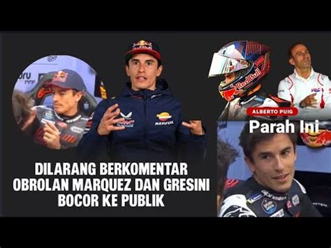 Parah Marc M Rquez Ingkar Janji Obrolan Marc Marquez Dan Gresini