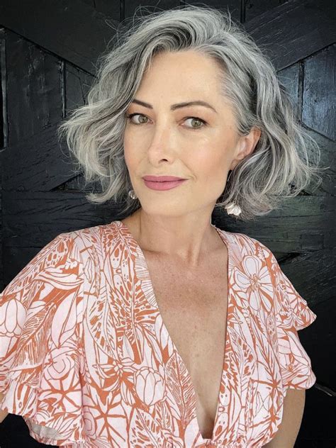 Top Hairstyles For Grey Hair Over Update Artofit
