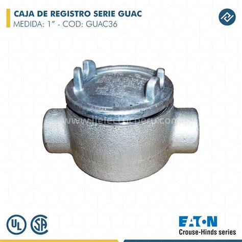 CAJA DE REGISTRO SERIE GUAC 1 CROUSE HINDS