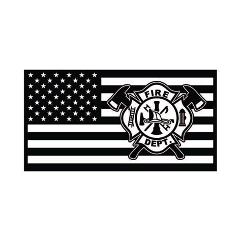 Usa Usa Feuerwehr Flagge Logo Eps Svg Dxf Png Vinyl Cutter