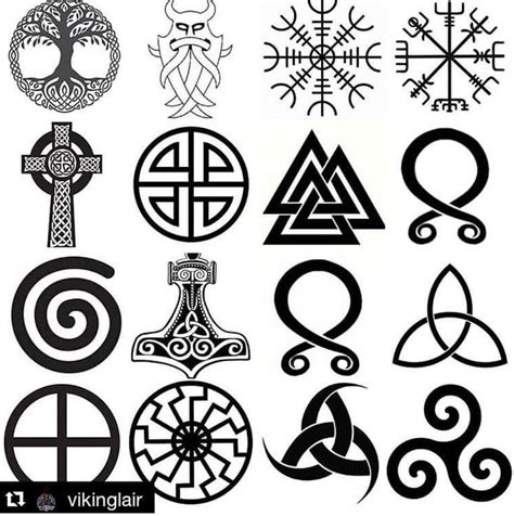 Viking Strength Symbols And Their Meaning Viking Tattoos