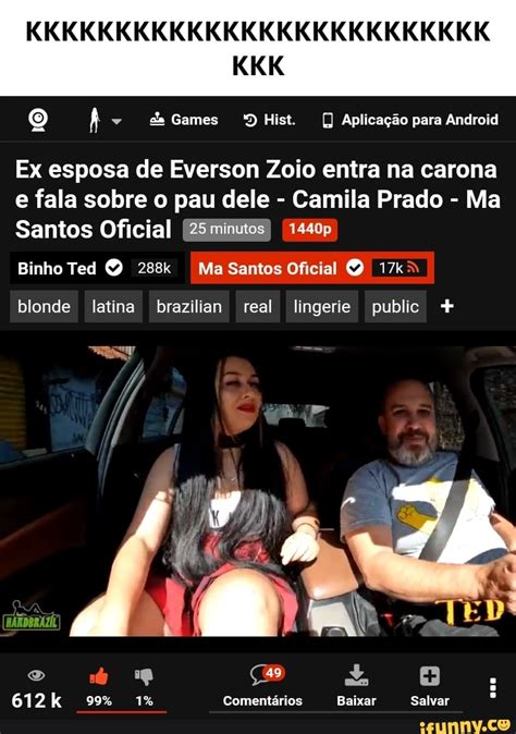 Da Games Hist O Aplicação para Android Ex esposa de Everson Zoio entra