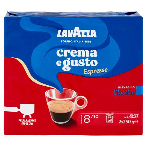 Lavazza Crema E Gusto Classico Espresso Caff Macinato X G
