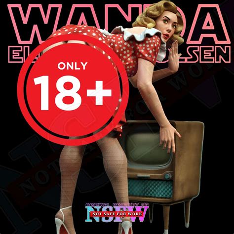 Naked Wanda Figure Stl Model Nude Elizabeth Olsen D Printing Stl Model