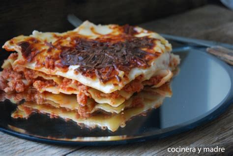Lasaña de carne Cocinera y Madre