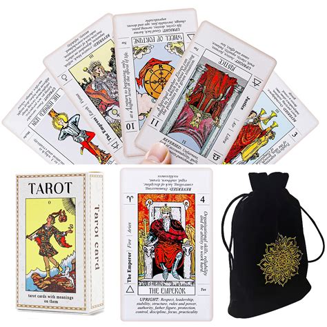 Buy Sincerez Tarot Cards Deck For Beginners With Meanings On Them Tarot