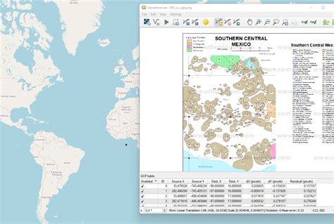 Georeferencing Using Coordinates Always Corresponds To Wrong Location