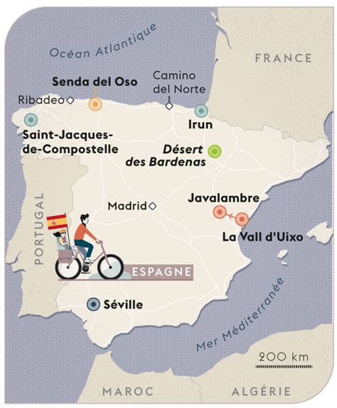 Cinq randonnées à vélo à faire en Espagne