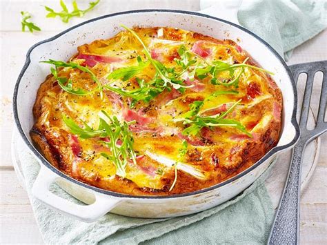Käse Schinken Omelett Rezept LECKER