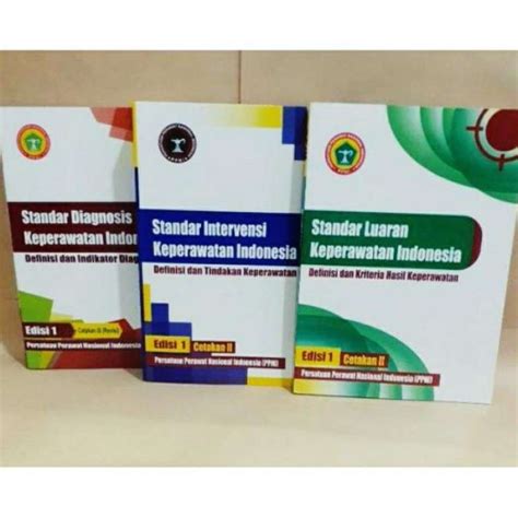 Promo Buku Ppni Paket 3 Standar Keperawatan Siki Sdki Slki Diskon