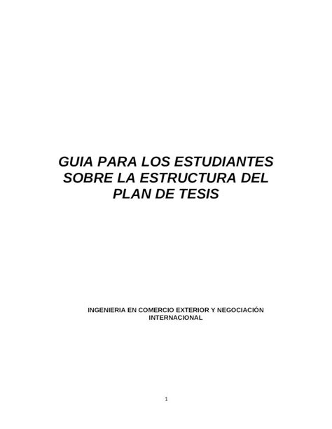 DOCX Guia Tesis Estructura Plan Tesis 1 DOKUMEN TIPS