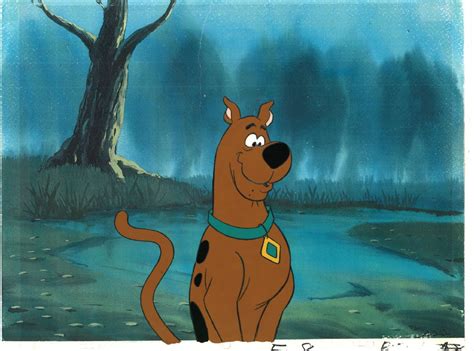 Hanna Barbera Scooby Doo In Dwayne Dushs Aanimation Cels Humor Comic Art Gallery Room