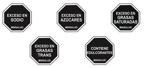 Colombia tendrá un etiquetado de advertencia octagonal Informativo