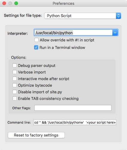 how to install python on mac termina tidestage