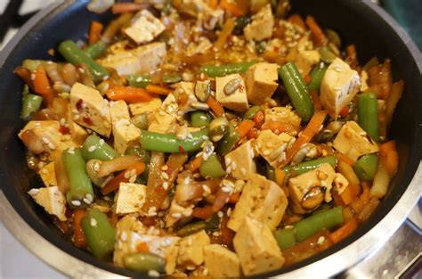 Taste Of My Day Makaron Z Warzywami I Tofu