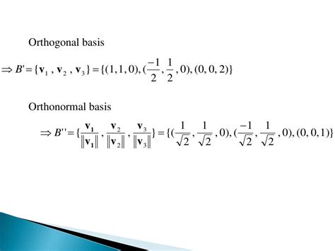 orthogonal orthonormal vector gram schmidt process orthogonally d…