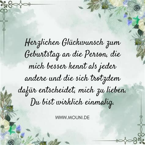 63 Emotional Geburtstagswünsche für einen besonderen Menschen