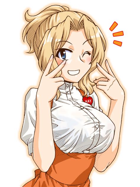 Kay Girls Und Panzer Drawn By Oosaka Kanagawa Danbooru