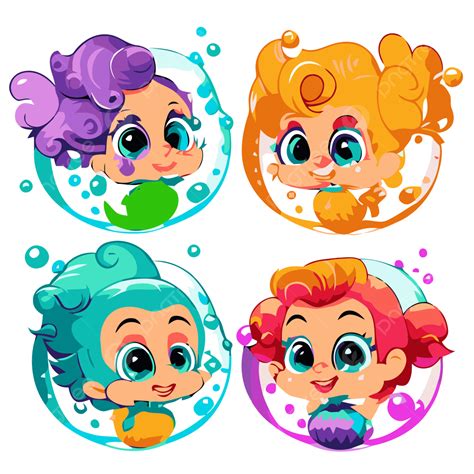 Bubble Guppies Svg Bundle Bubble Guppies Clipart Transparent Design