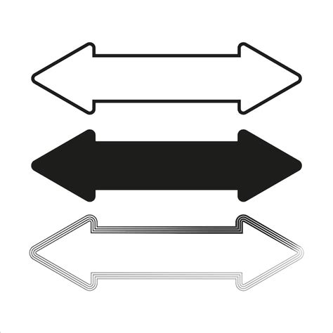 Icono De Flecha Doble Signo Doble N Del Navegador S Mbolo Del