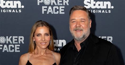 Elsa Pataky Russel Crowe à la première du film Face à Sydney le