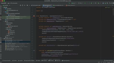 android object detection using mlkit and tensorflow lite with camerax in native android app