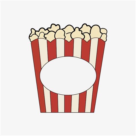 Conception D icône De Pop corn Boîte De Pop corn Isolée Sur Fond