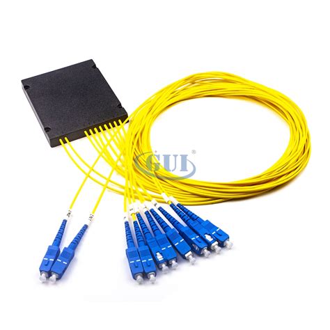 2x8 PLC Splitter ABS Type Singlemode 2 0mm SC UPC