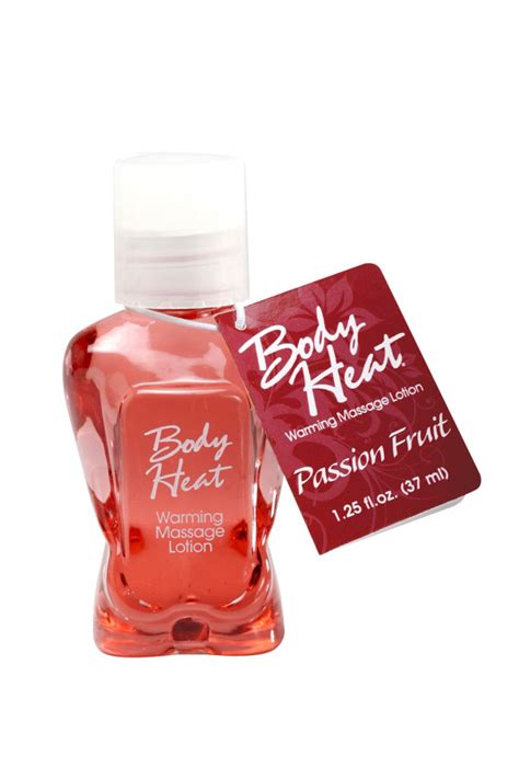 Body Heat Flavored Edible Warming Massage Oil Lotion Glide