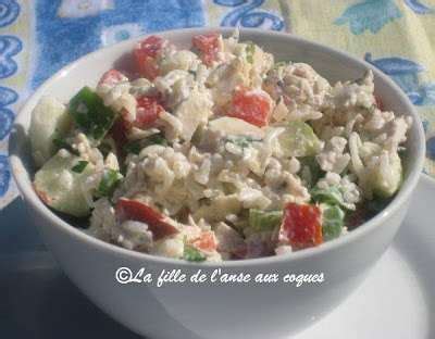 Salade De Riz Au Poulet Pommes Et Noix Recette Ptitchef