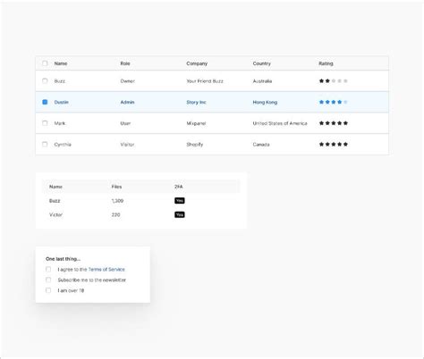 Stable Tables Figma Template Ui Free