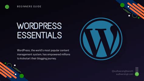 Wordpress Essentials Launching Your First Blog Made Easy