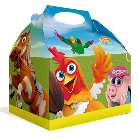 Caja La Granja de Zenón cartón 20x16 x11cm por sólo 0 95 Envío