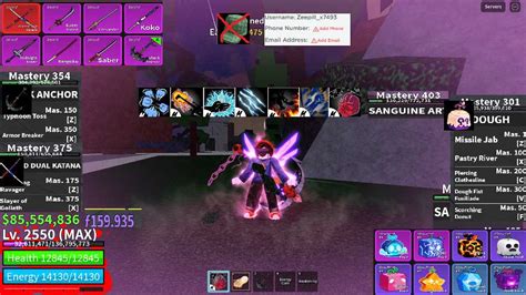 Blox Fruits DOUGH Awakening Lv MAX Cyborg V4T10