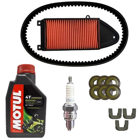 Vendo KIT TAGLIANDO ORIGINALE CINGHIA OLIO ARIA KYMCO PE Altre Marche A