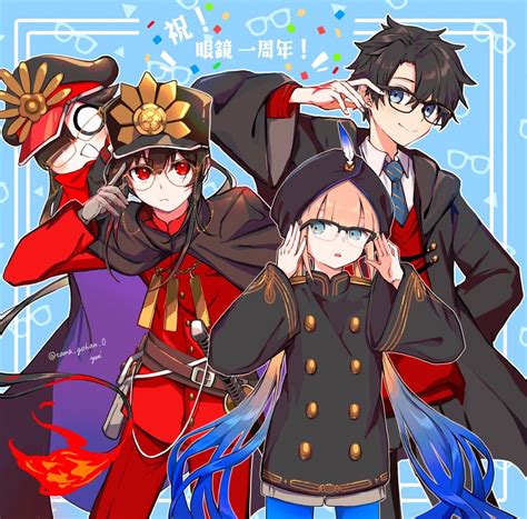 Fujimaru Ritsuka Oda Nobukatsu Nemo Captain Nemo And Mini Nobu