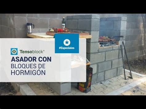 Tutorial completo Cómo hacer una barbacoa de obra con bloques paso a