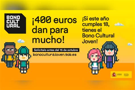Así se puede pedir la ayuda de 400 euros para gastar en cultura