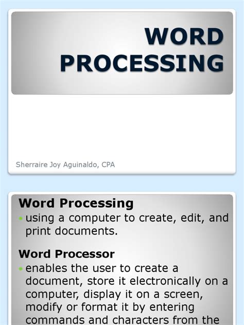 02 word processing part 1 pdf microsoft word window computing