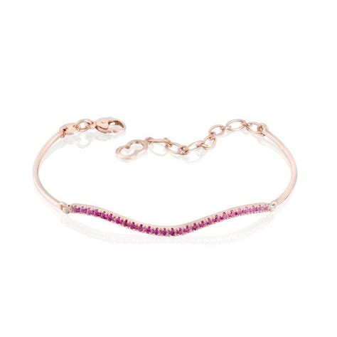 Pulsera De Oro Rosa Perodri Joyeros